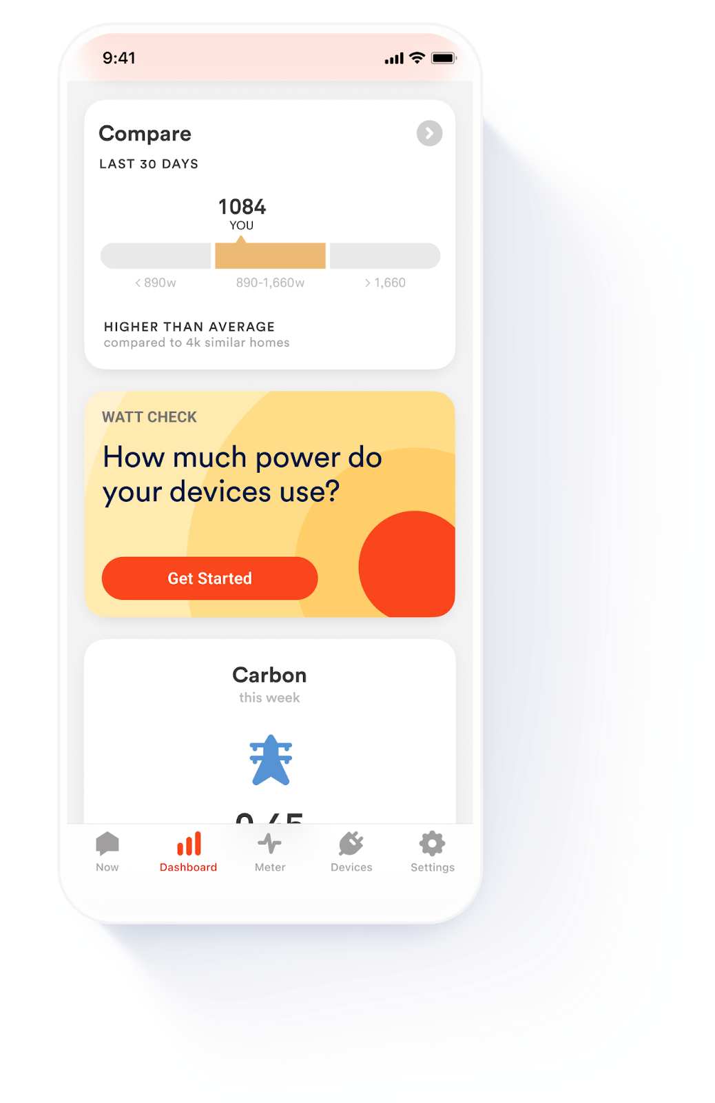 Dashboard: How do I use the Watt Check feature? – Sense
